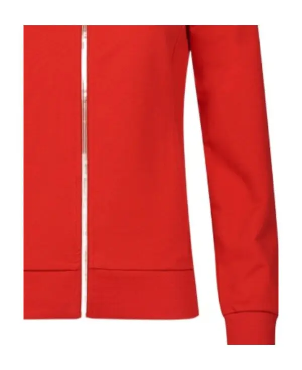 EA7 Zip-up Hooded Jacket - Red