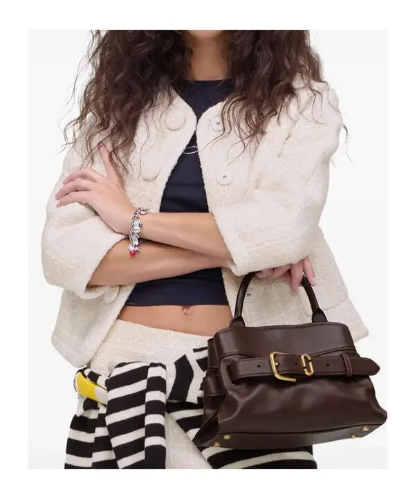 Marc Jacobs The Dakota Small Satchel Bag - Black