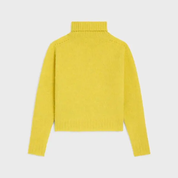 Celine Turtleneck Sweater In Shetland Wool