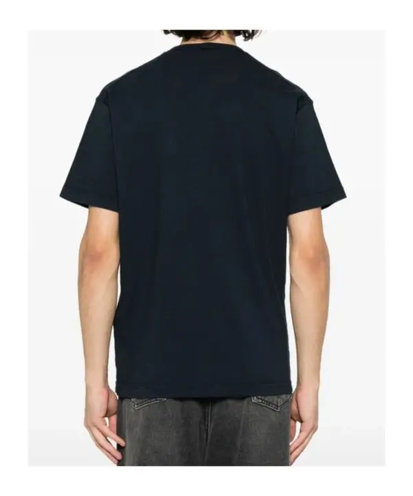 Stone Island Logo Patch Crewneck T-shirt - Blue