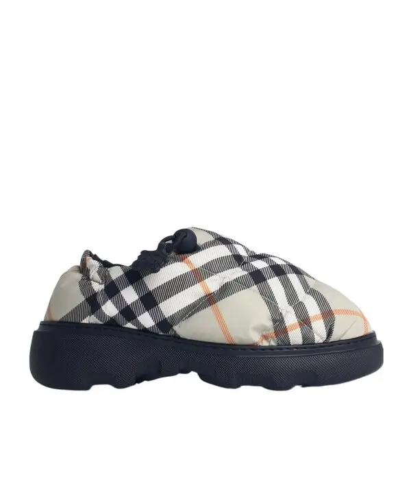 Burberry Checked Low-top Pillow Slippers
