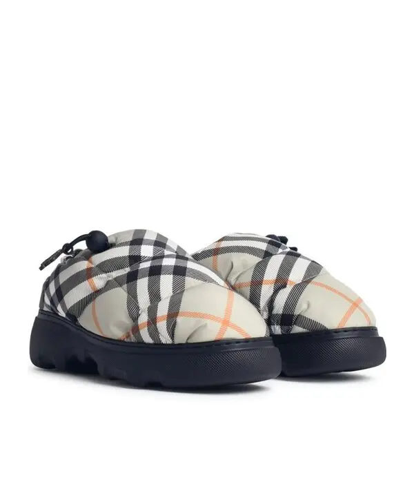 Burberry Checked Low-top Pillow Slippers