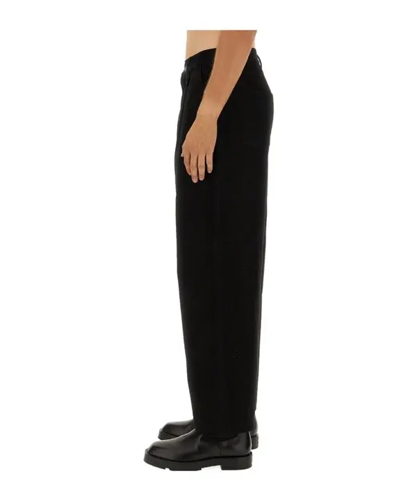 Moschino Straight-leg Trousers With Belt Loops