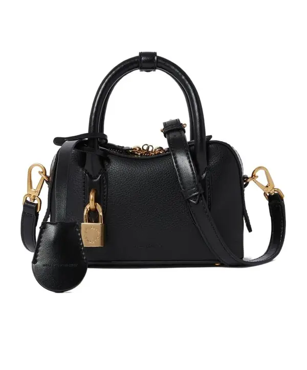 Stella McCartney Lock Plaque Top Handle Bag - Black