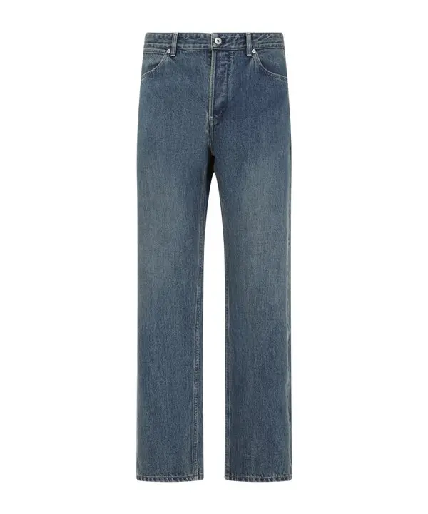 JIL SANDER Classic Fit Denim Trousers - Blue