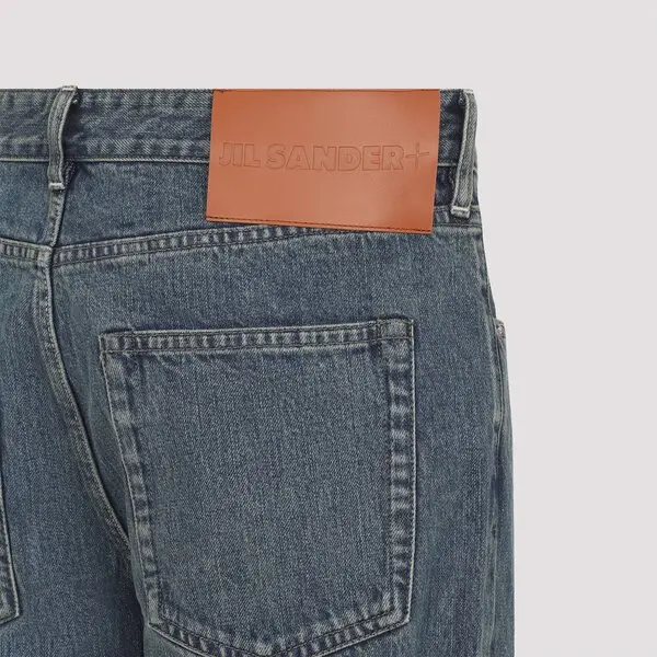 JIL SANDER Classic Fit Denim Trousers - Blue
