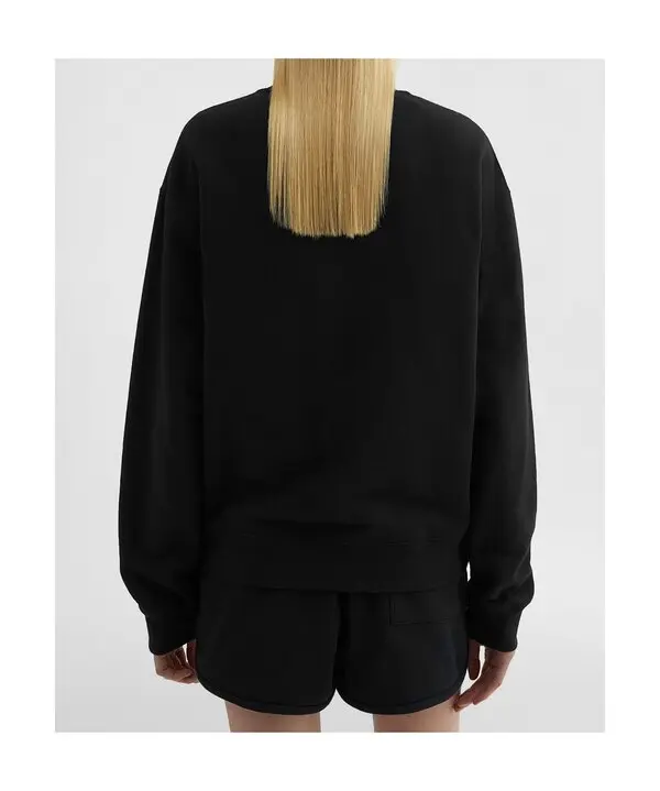 JIL SANDER Logo Sweatshirt - Black