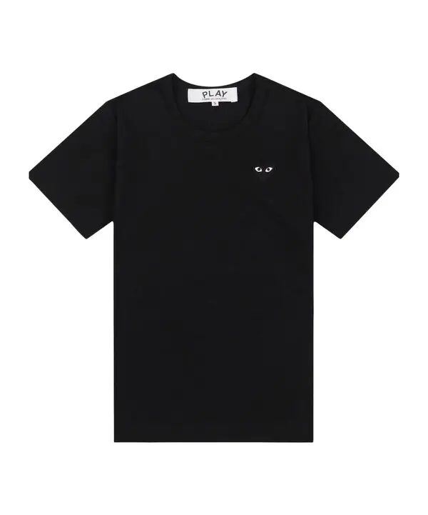 Play Comme Des Garcon Short Sleeve T-shirt - Black