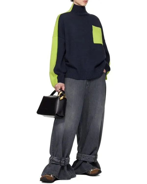 J.W.ANDERSON Jw Anderson Corner Top Handle Bag - Black