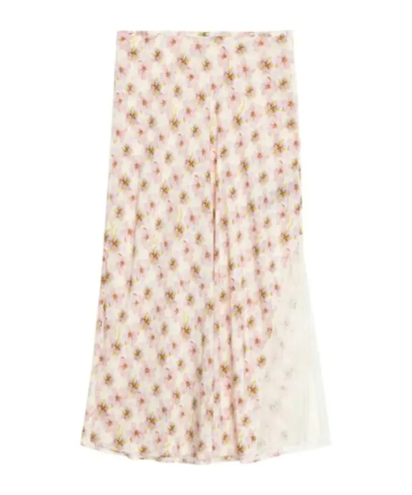 Zadig&Voltaire Jayla Laced Midi Skirt