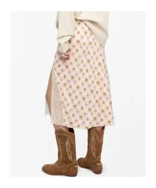 Zadig&Voltaire Jayla Laced Midi Skirt