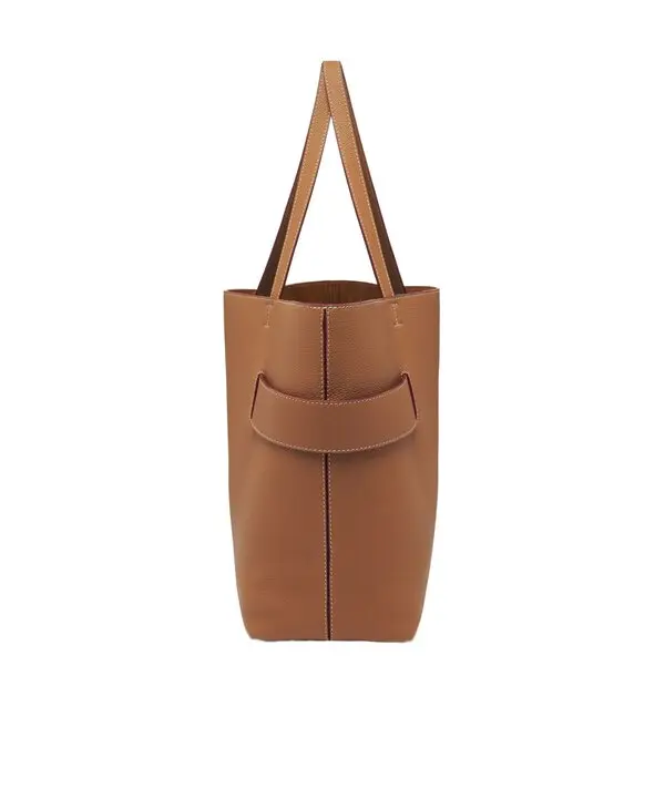 Alexander McQueen T-bar Sling Tote Bag - Tan