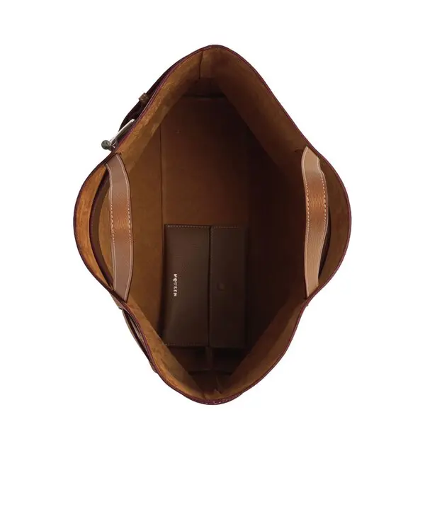 Alexander McQueen T-bar Sling Tote Bag - Tan