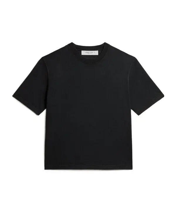GOLDEN GOOSE Logo Detailed Crewneck T-shirt