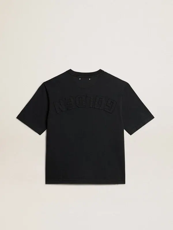 GOLDEN GOOSE Logo Detailed Crewneck T-shirt