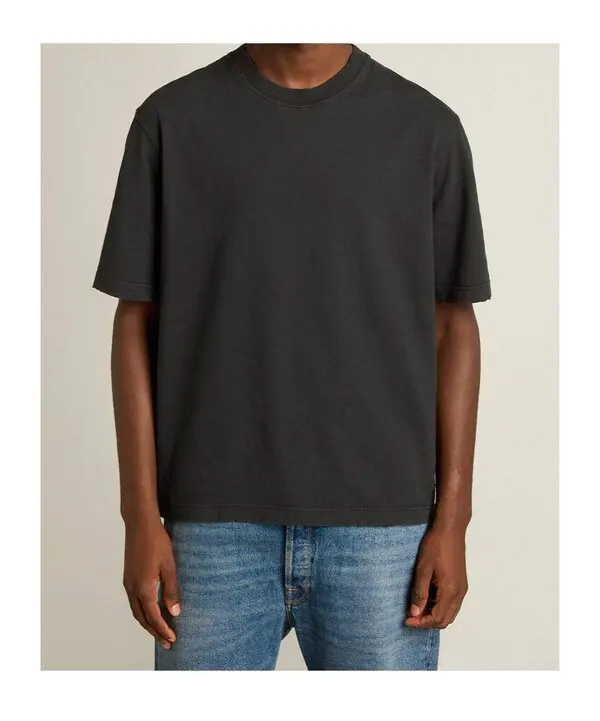GOLDEN GOOSE Logo Detailed Crewneck T-shirt