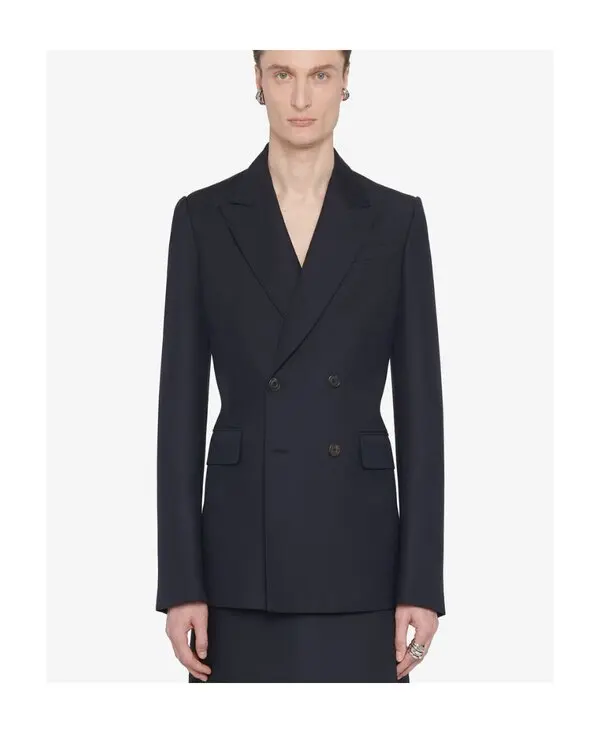 Alexander McQueen Double-breasted Tailored Blazer