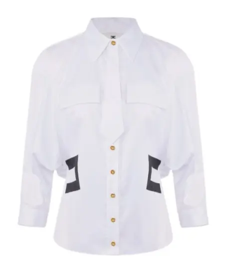 Elisabetta Franchi Tie-detail Shirt