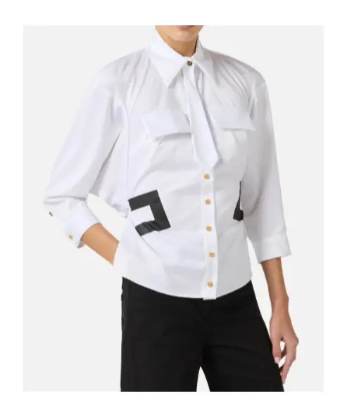 Elisabetta Franchi Tie-detail Shirt