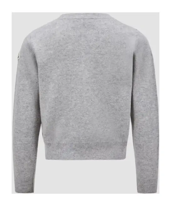 Moncler Logo-embroidered Crewneck Jumper