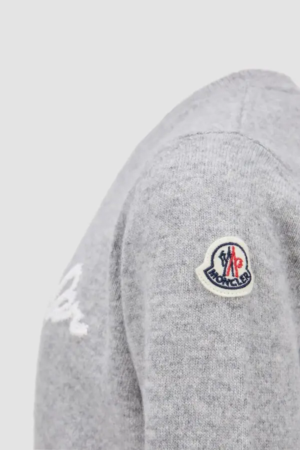 Moncler Logo-embroidered Crewneck Jumper