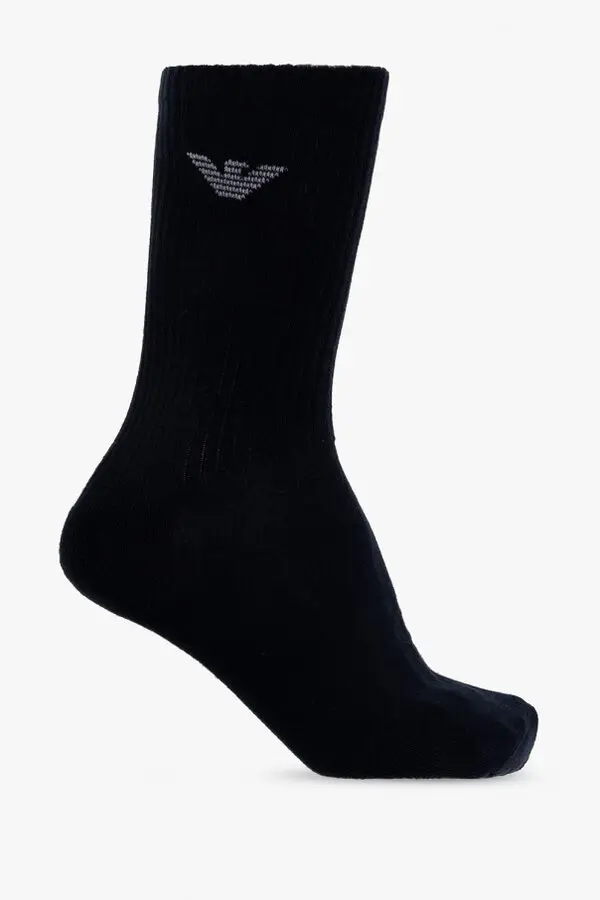 Emporio Armani Logo Socks Three Pack