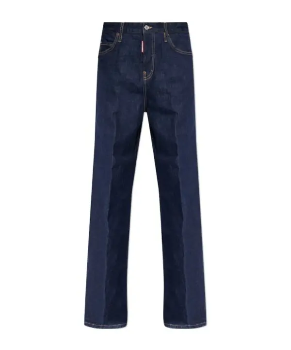 Dsquared2 Baggy Logo Patch Jeans