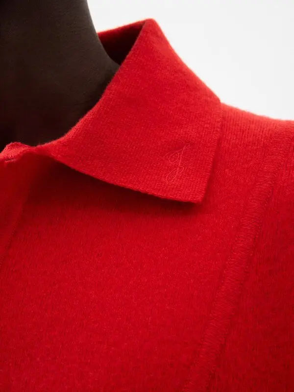 Jacquemus The Pallone Knit Polo Sweater
