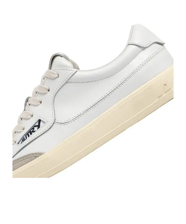 AUTRY Windscape Low-top Leather Sneakers - White