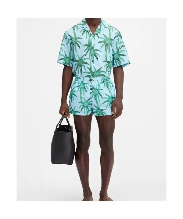 Jacquemus Puntini Elastic-waist Swimsuit - Blue