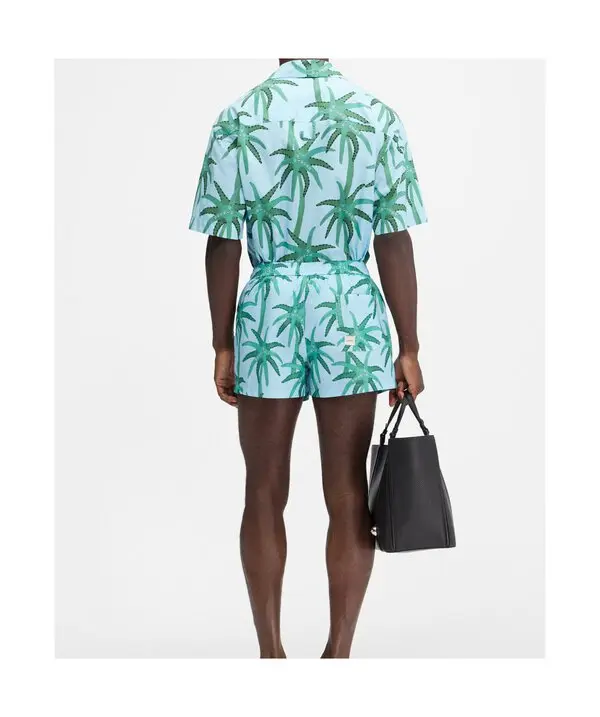 Jacquemus Puntini Elastic-waist Swimsuit - Blue