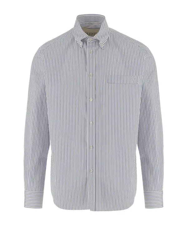 Valentino Garavani Striped Button-up Shirt
