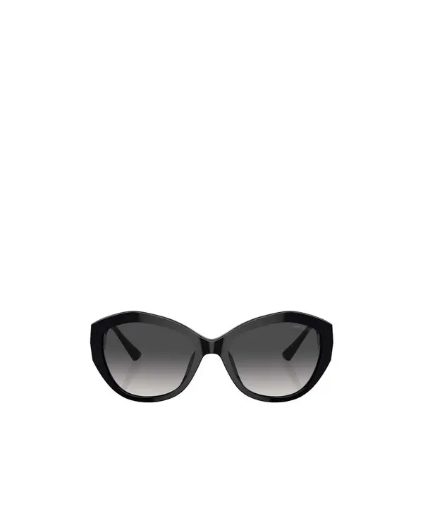 JIMMY CHOO Geometric Frame Sunglasses - Black