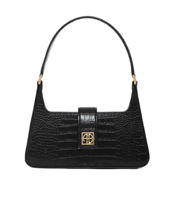 ANINE BING Lou Shoulder Bag - Black