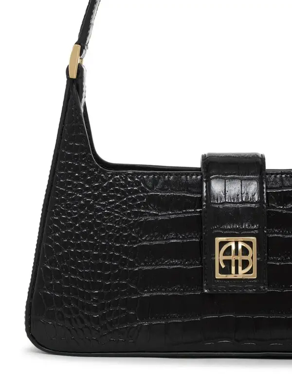 ANINE BING Lou Shoulder Bag - Black