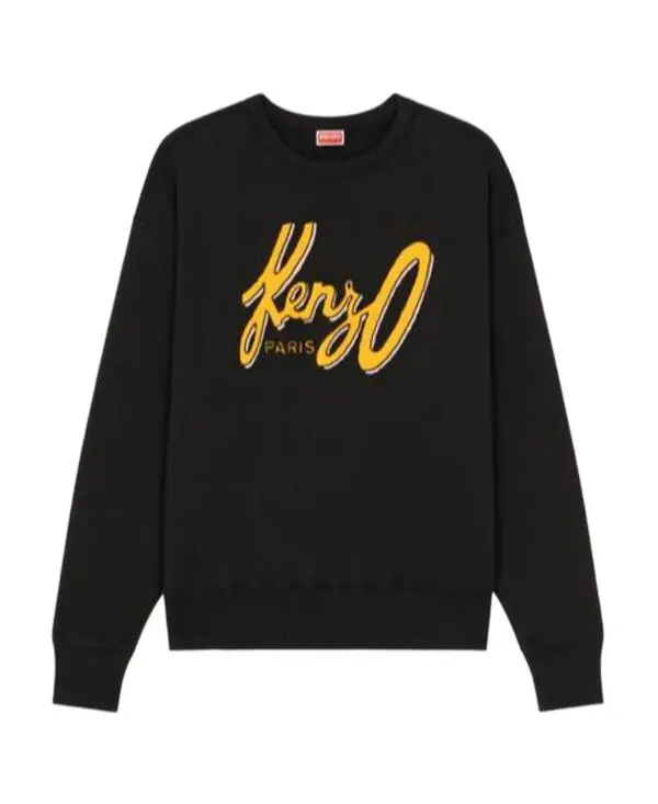 Kenzo Embroidered Logo Crewneck Sweatshirt