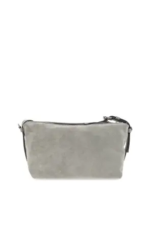 Moschino Embossed Zipped Shoulder Bag