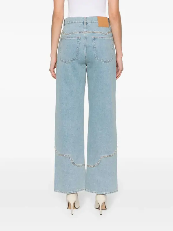 Giuseppe Di Morabito High-rise Straight-leg Jeans