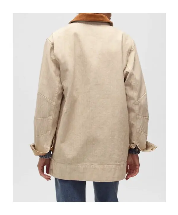 Veronica Beard Abbas Barn Jacket - Nude
