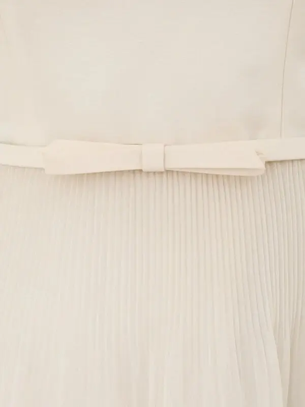 Zimmermann Embroidered Frilled Mini Dress - Cream