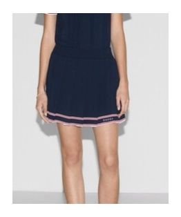 Gucci Pleated Skirt With Striped Trim