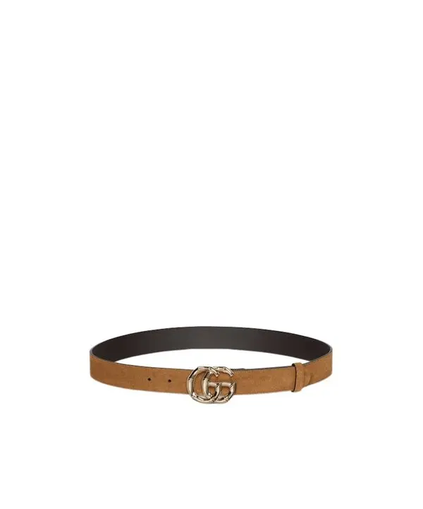 Gucci Gg Marmont Belt - Brown