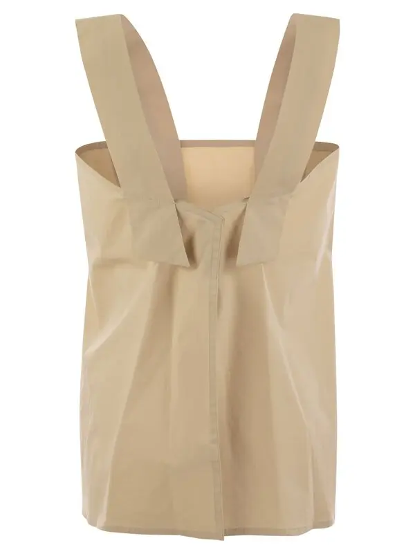 Antonelli Firenze Flared Wide-strap Top