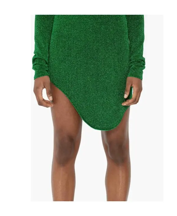J.W.ANDERSON Jw Anderson Asymmetric Hem Long-sleeved Dress