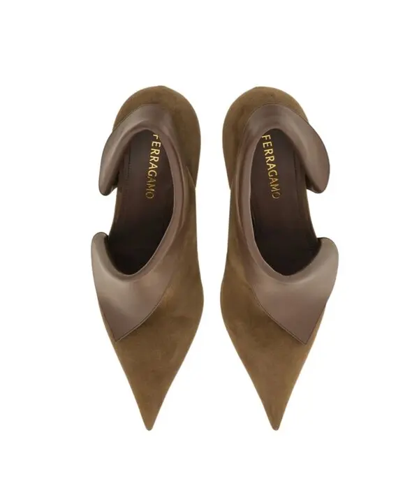 FERRAGAMO Eva Pump Soft - Cement