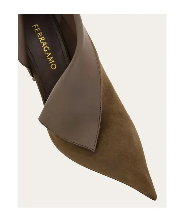 FERRAGAMO Eva Pump Soft - Cement