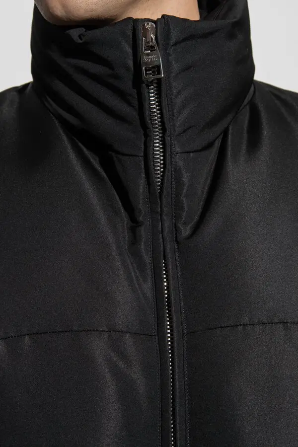 Alexander McQueen Long Sleeved Padded Jacket - Black