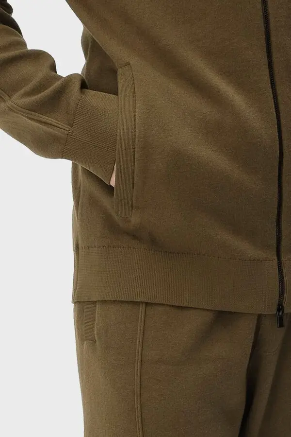 Hugo Boss Long Sleeve Zip Up Casual Jacket - Green