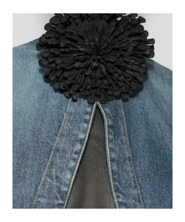 Alaïa Flower Choker - Black