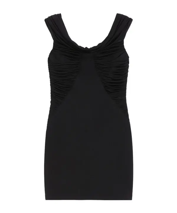 Max Mara Off-shoulder Mini Dress